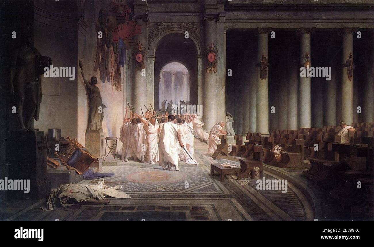 The death of caesar hi-res stock photography and images - Alamy