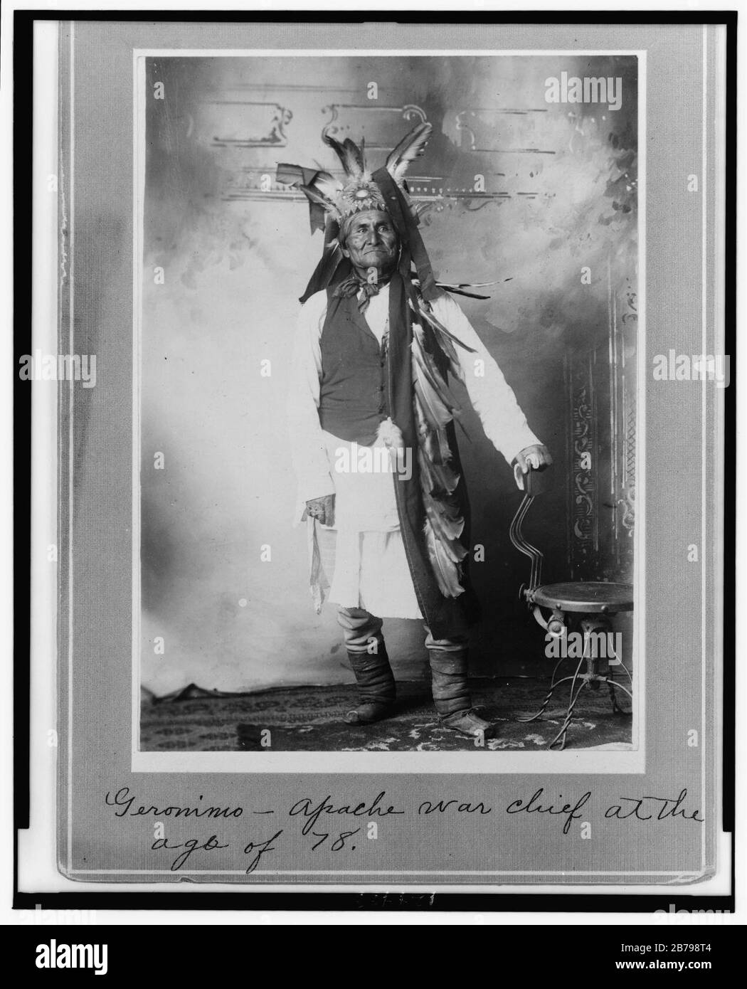 Geronimo - Apache war chief at the age of 78 Stock Photo - Alamy