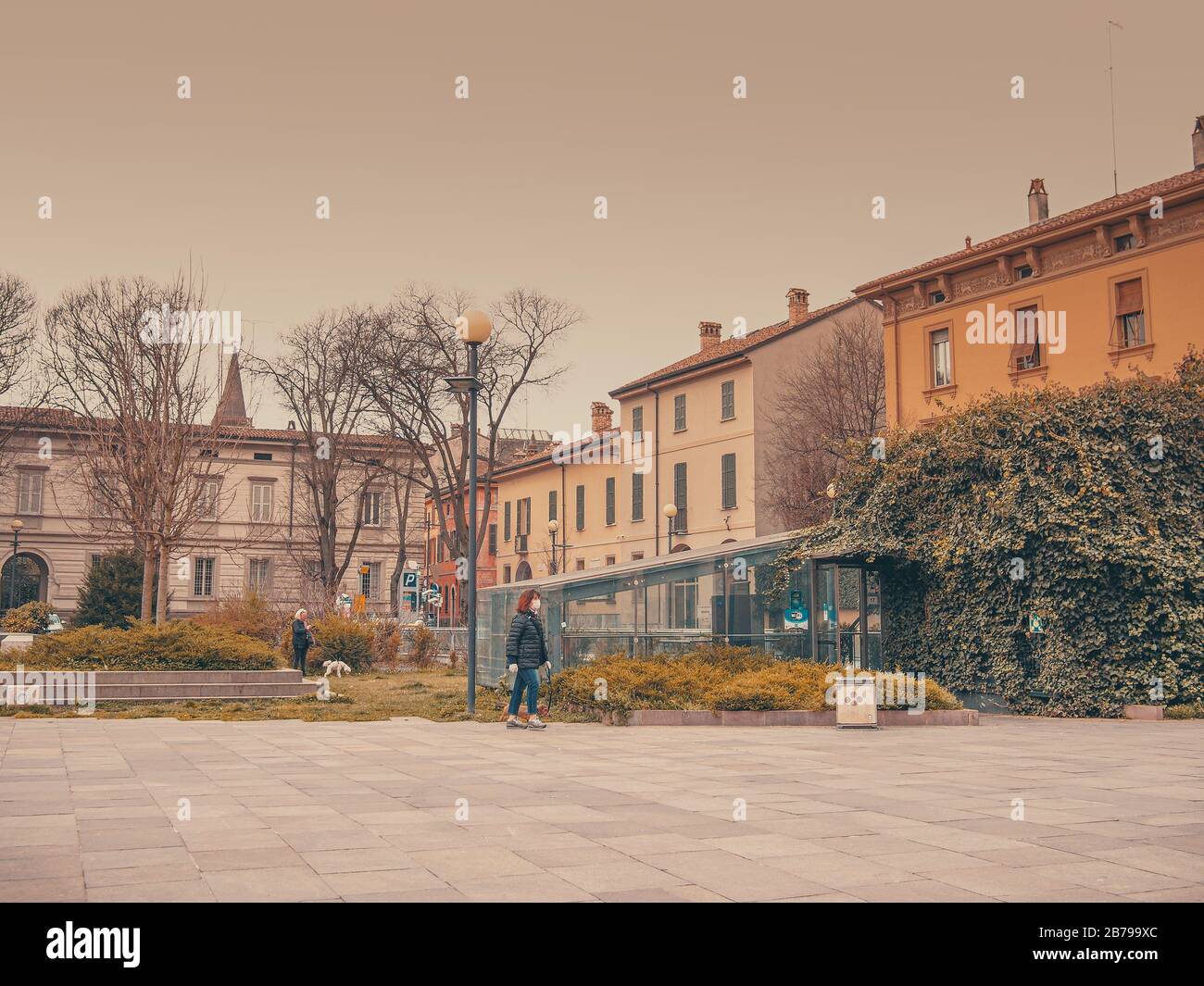 Everydaylife during covid-19 pandemy Stock Photo - Alamy