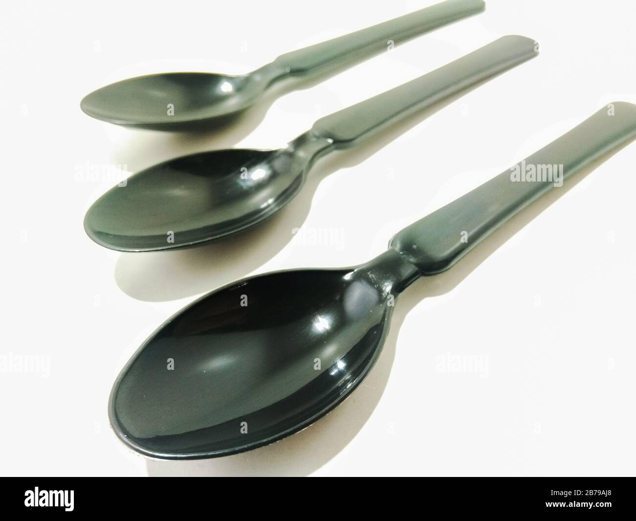 A picture of spoons Stock Photo - Alamy