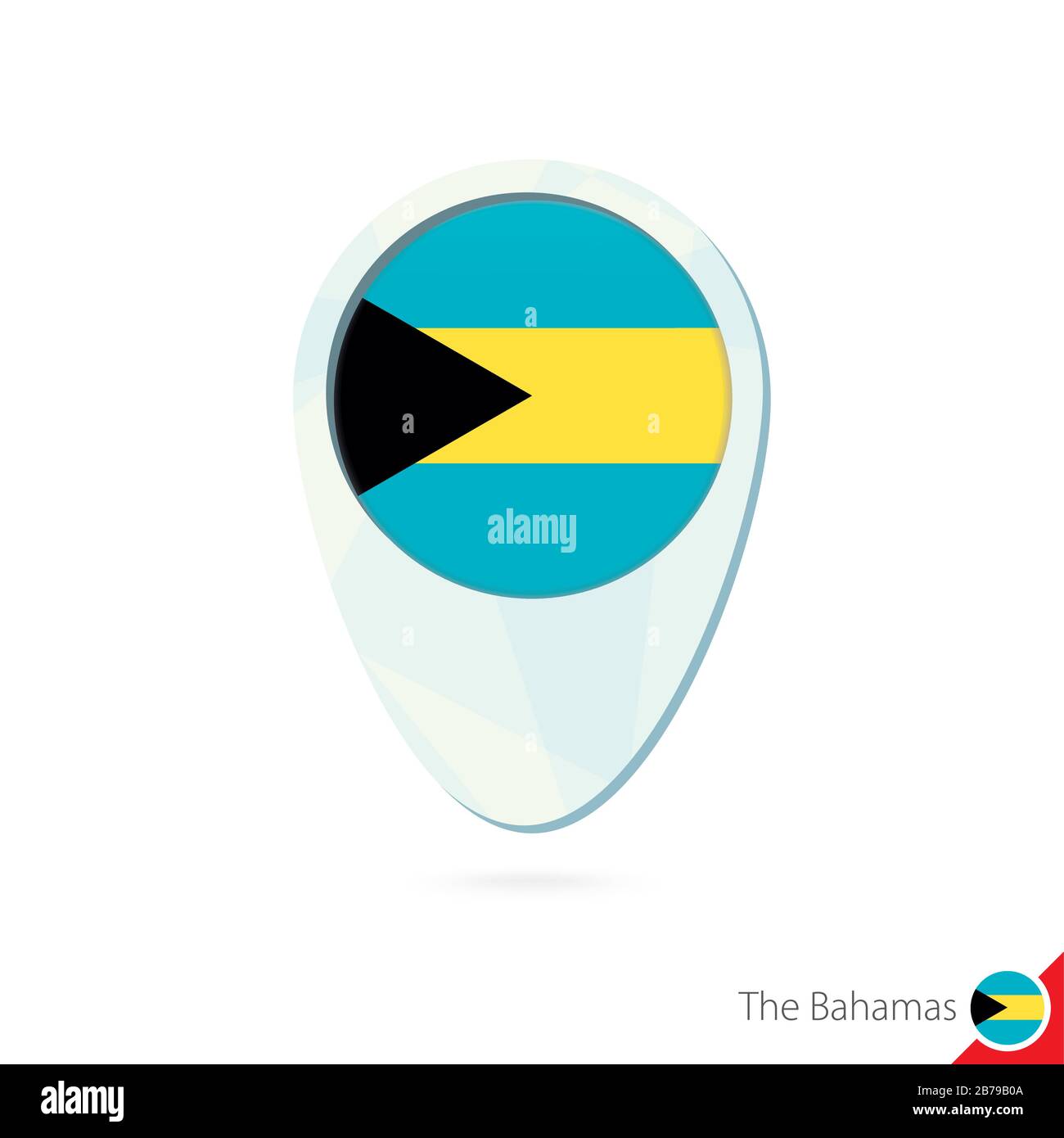 The bahamas pin Stock Vector Images - Alamy