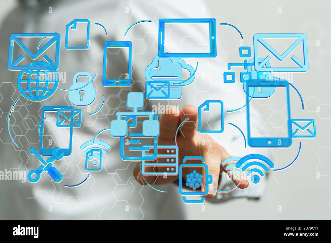 Channel flow digital data flow hi-res stock photography and images - Alamy