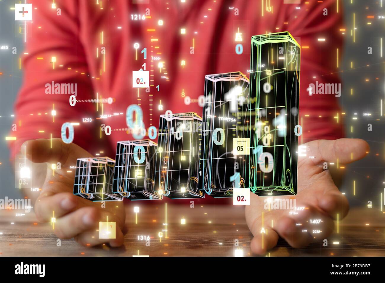 Graphic indicators hi-res stock photography and images - Alamy