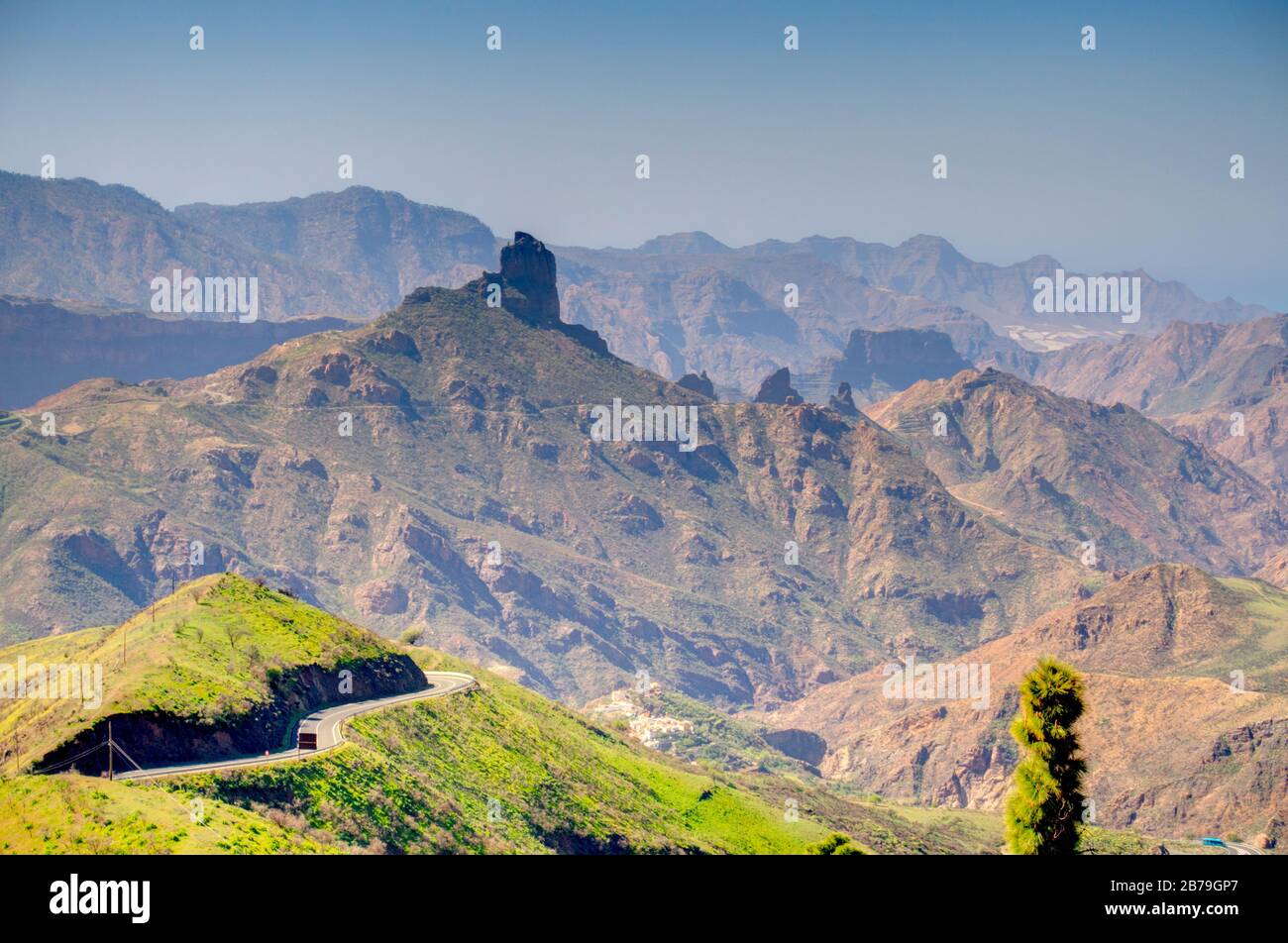 Cruz de Tejeda, Gran Canaria Stock Photo - Alamy