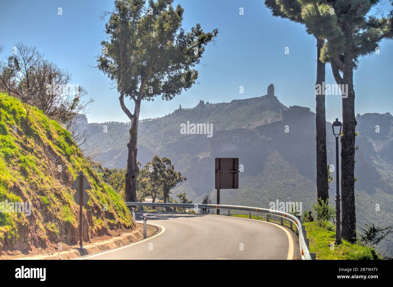 Cruz de Tejeda, Gran Canaria Stock Photo - Alamy