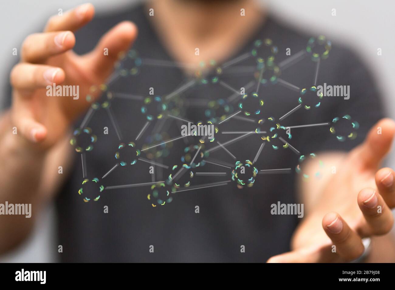 A group -Stack of hands showing unity and teamwork 3d Stock Photo - Alamy