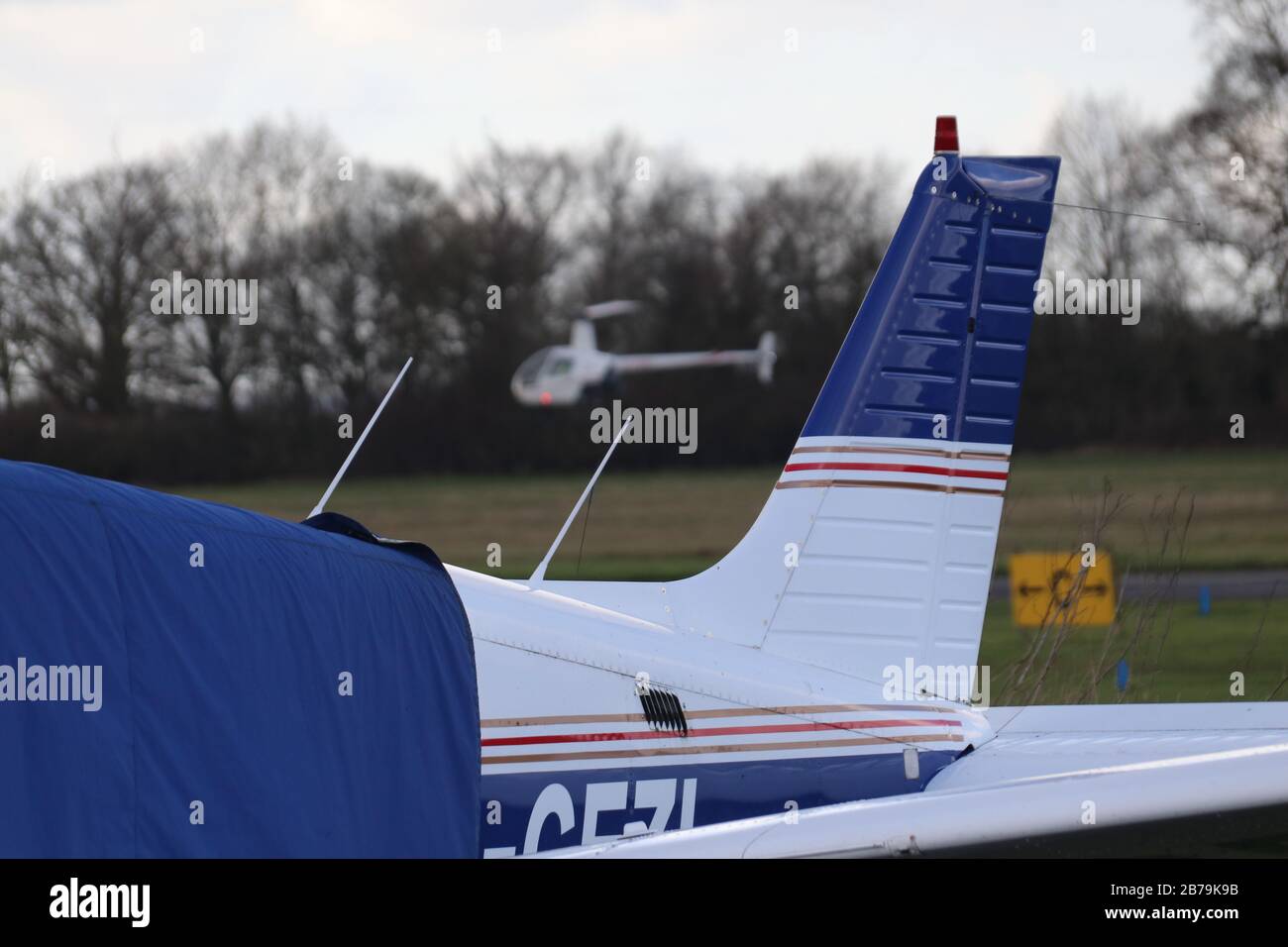 Elstree flying school hi-res stock photography and images - Alamy