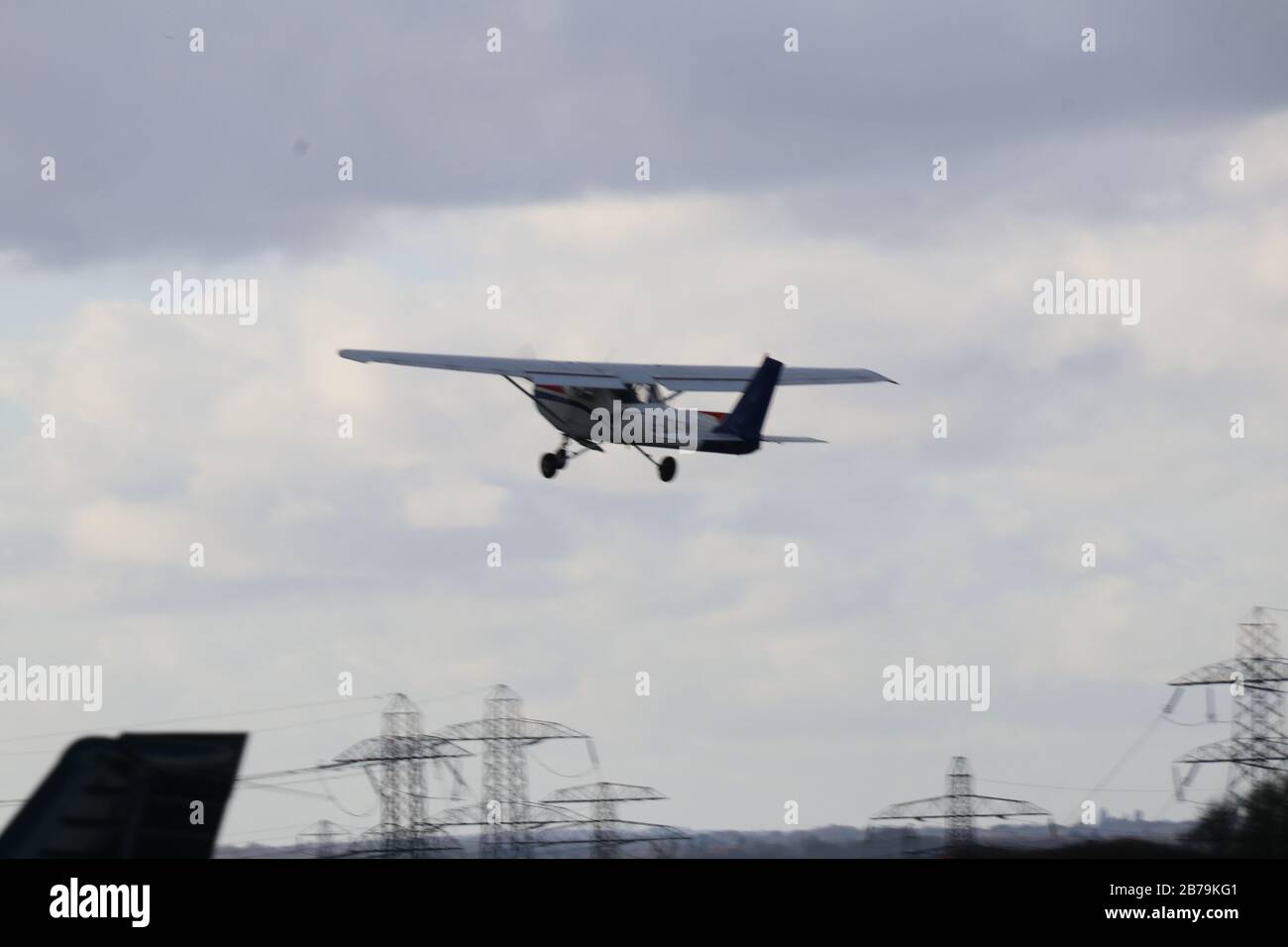 Elstree flying school hi-res stock photography and images - Alamy