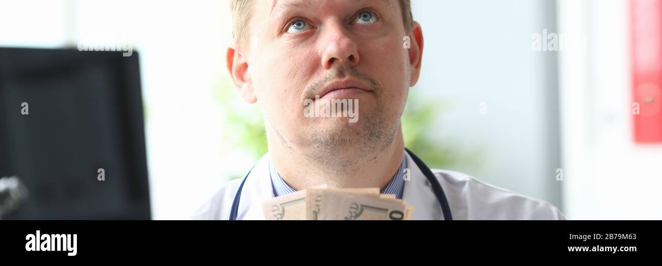 Flattered doctor hi-res stock photography and images - Alamy