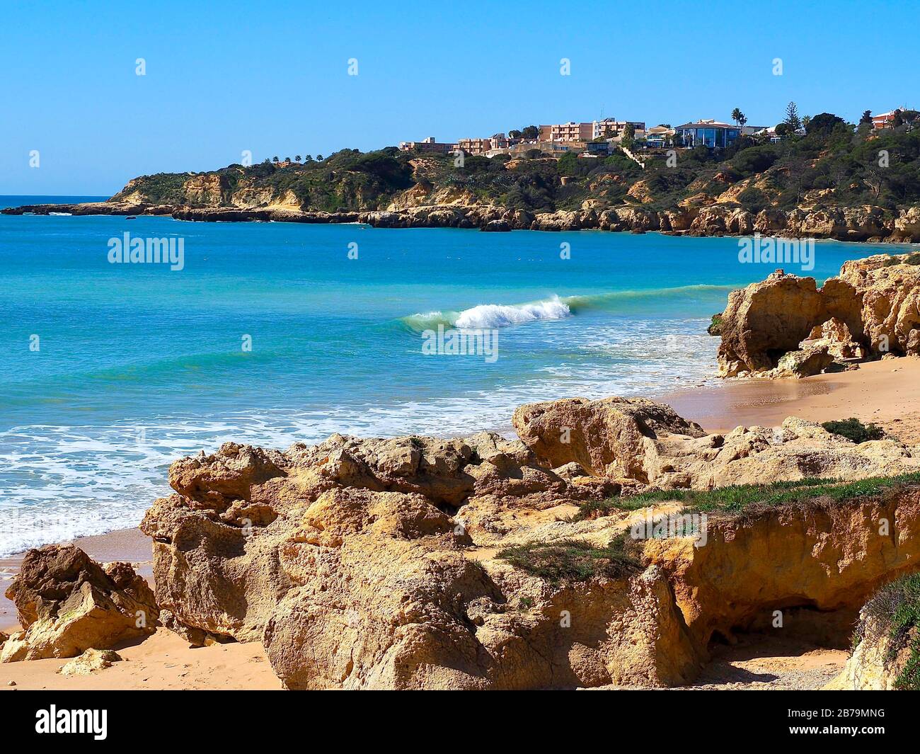 Praia da oura beach hi-res stock photography and images - Alamy