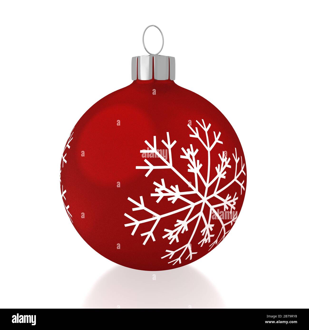 Christmas bauble illustration - isolated on white background Stock ...