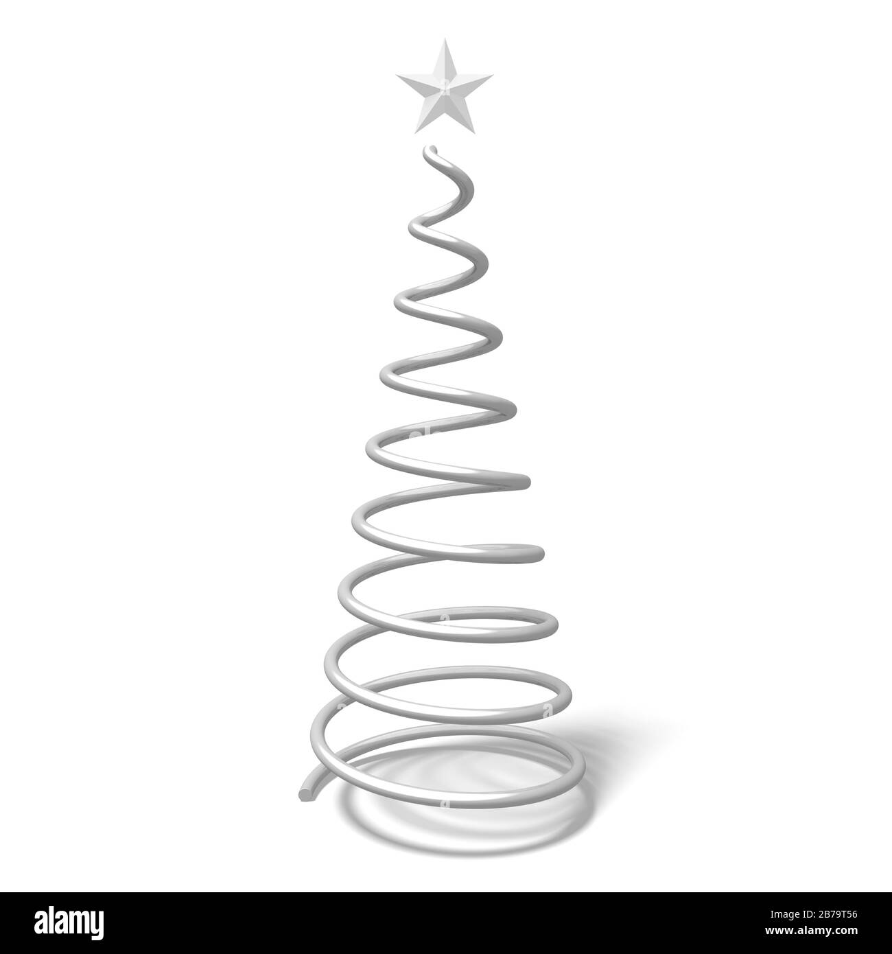 Christmas composition background decoration Black and White Stock ...