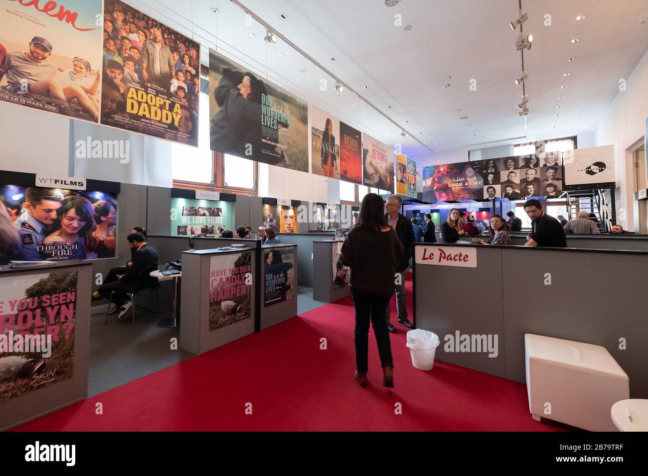 European film market at berlinale hi-res stock photography and images ...