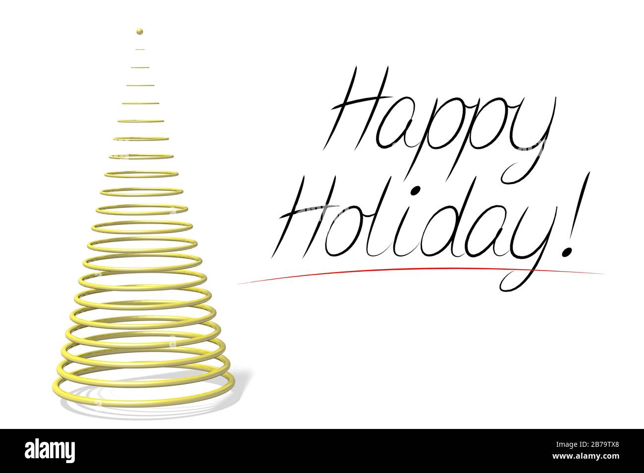 Christmas elegant golden lettering Cut Out Stock Images & Pictures - Alamy