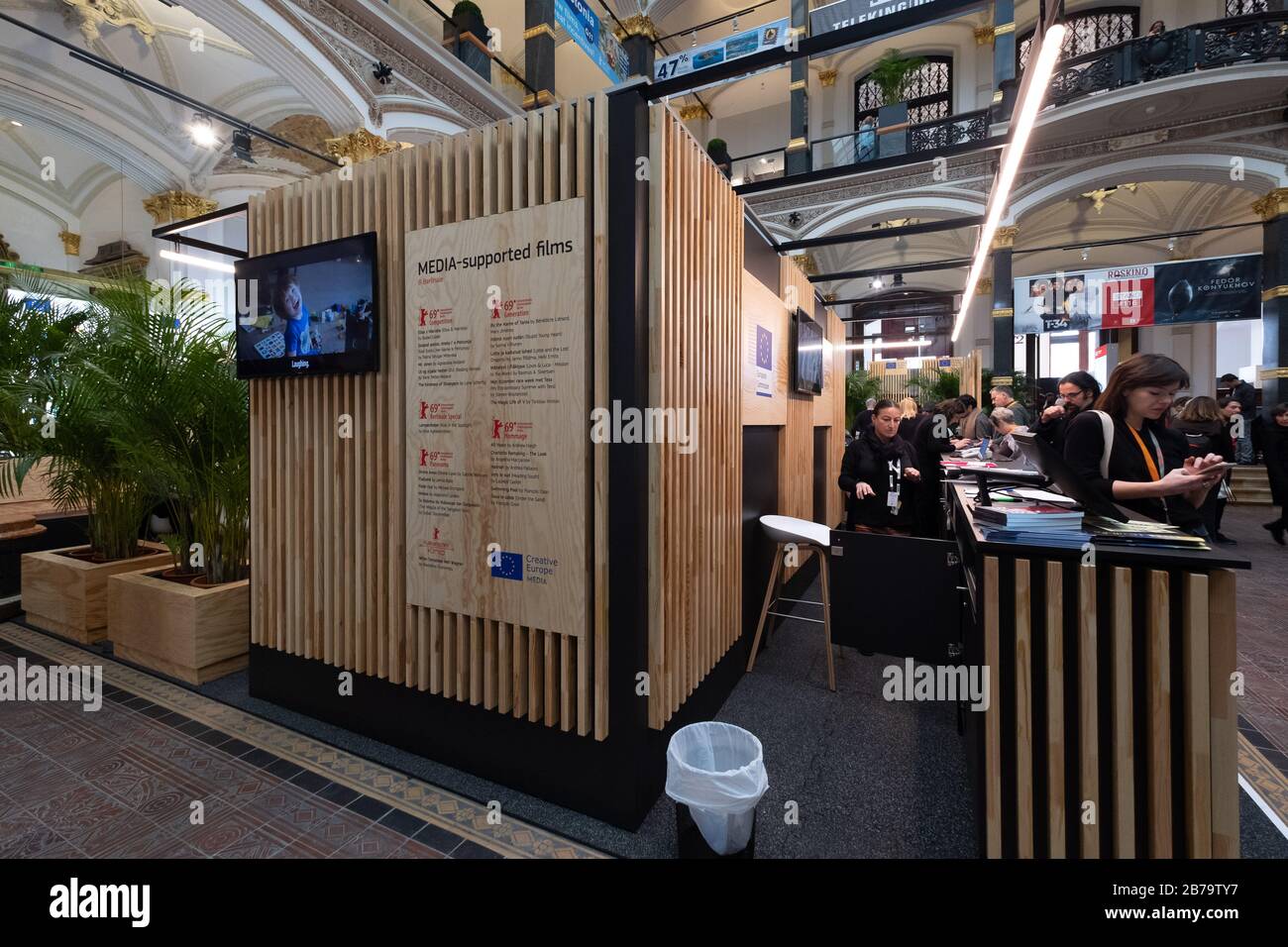 European film market at berlinale hi-res stock photography and images ...