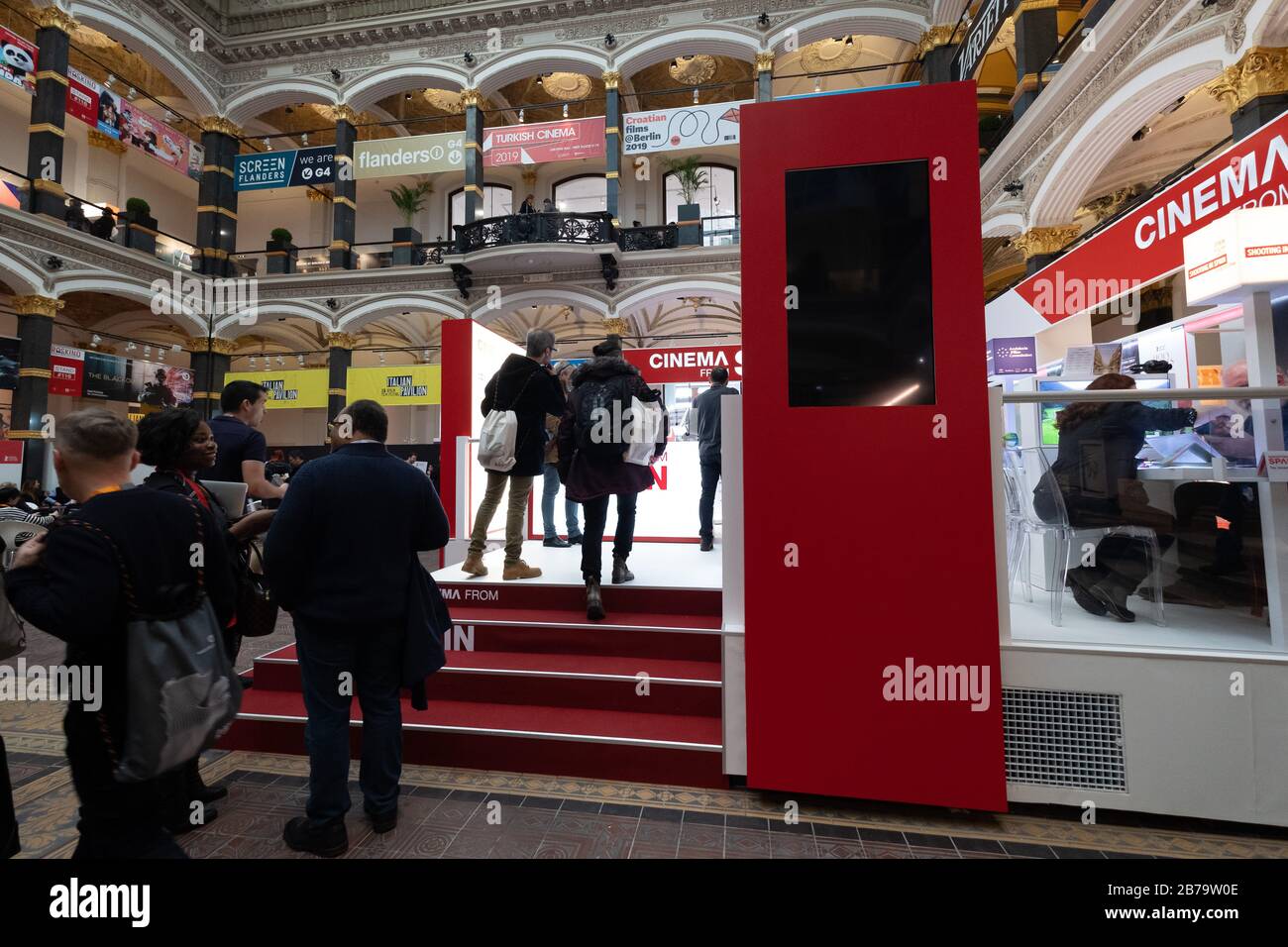 European film market at berlinale hi-res stock photography and images ...