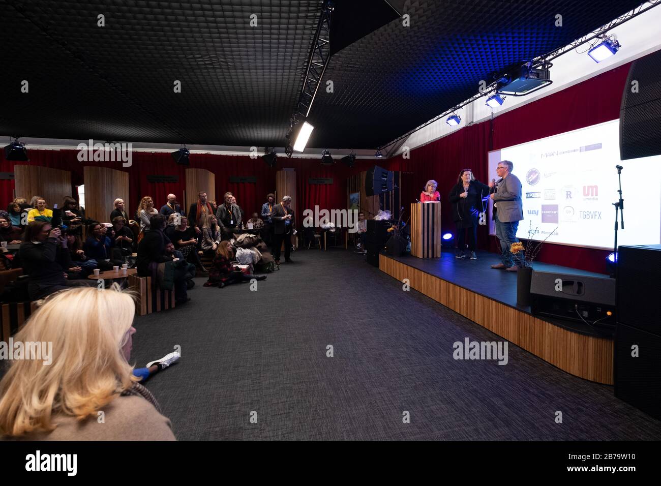 European film market at berlinale hi-res stock photography and images ...