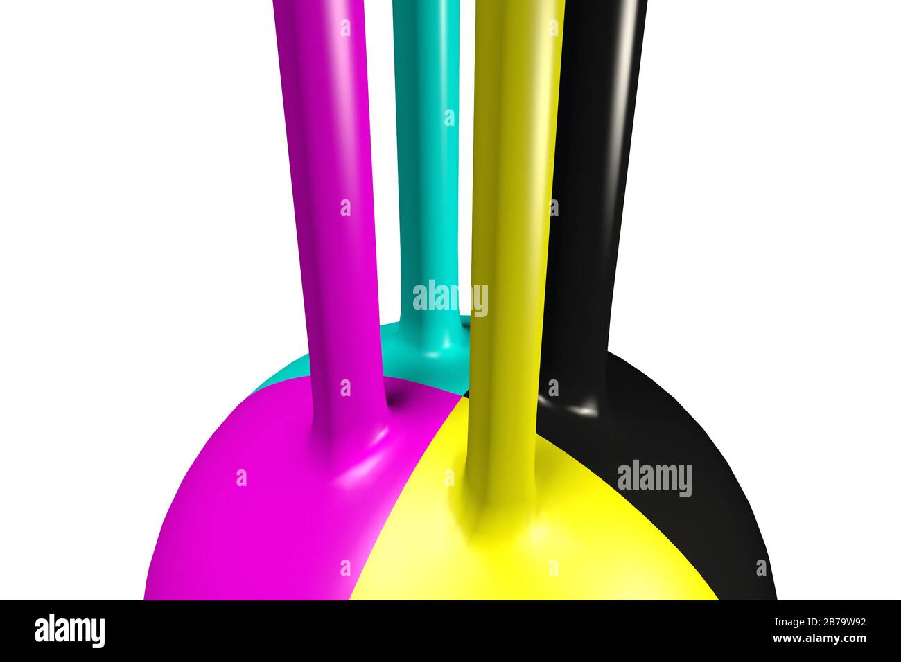 Cmyk painting hi-res stock photography and images - Alamy