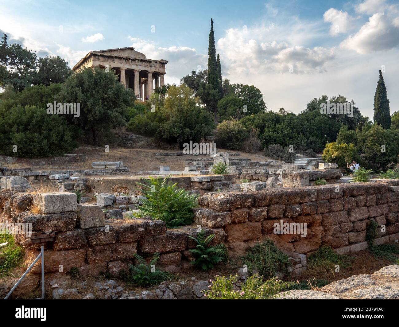 Tempio di atene grecia hi-res stock photography and images - Alamy