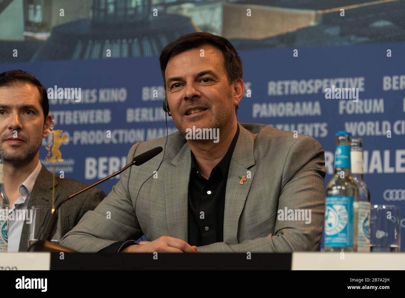 Grace a Dieu, press conference, film by Fracnois Ozon Stock Photo - Alamy