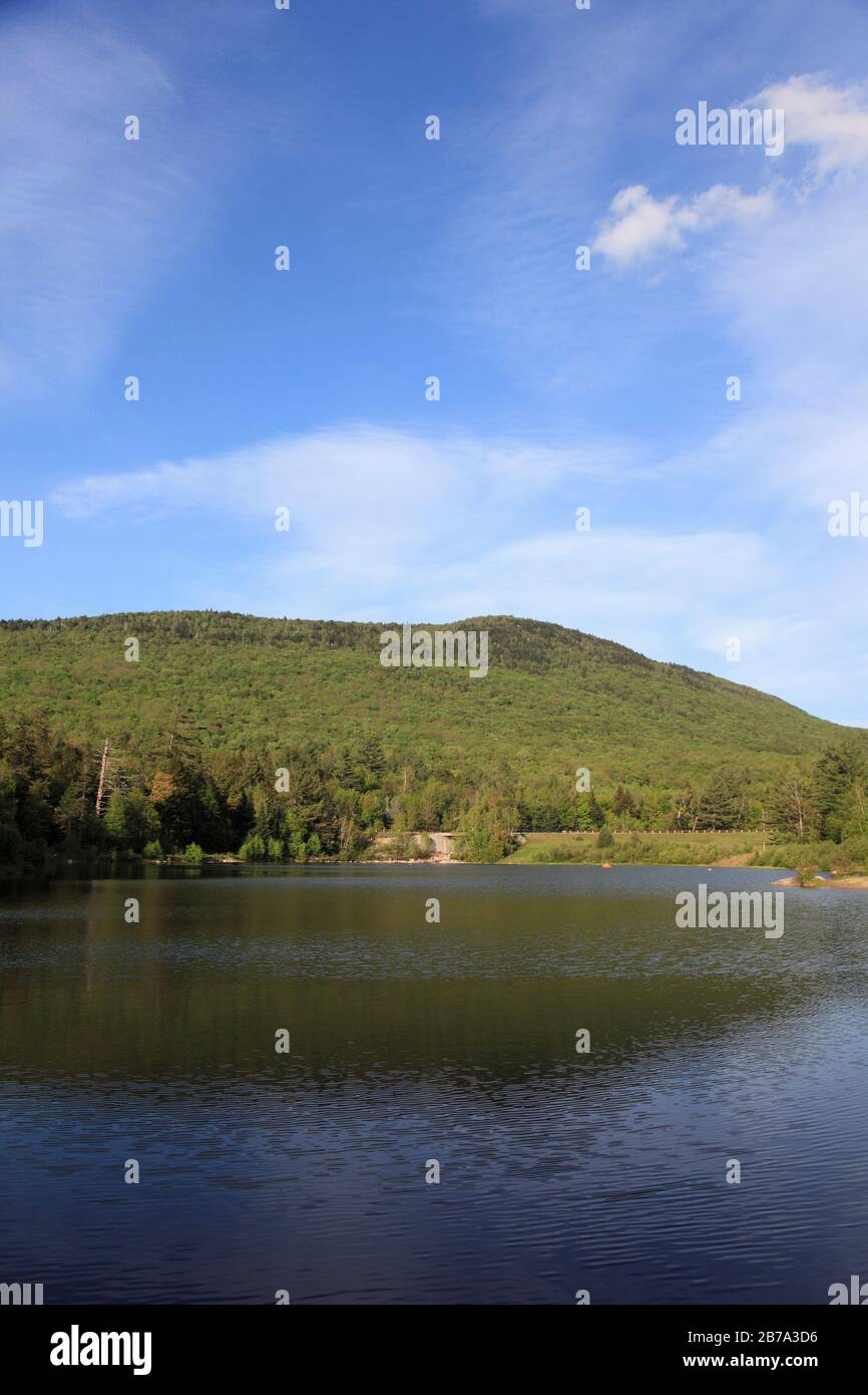 Waterville Valley, Corcoran Pond, White Mountain National Forest, New ...