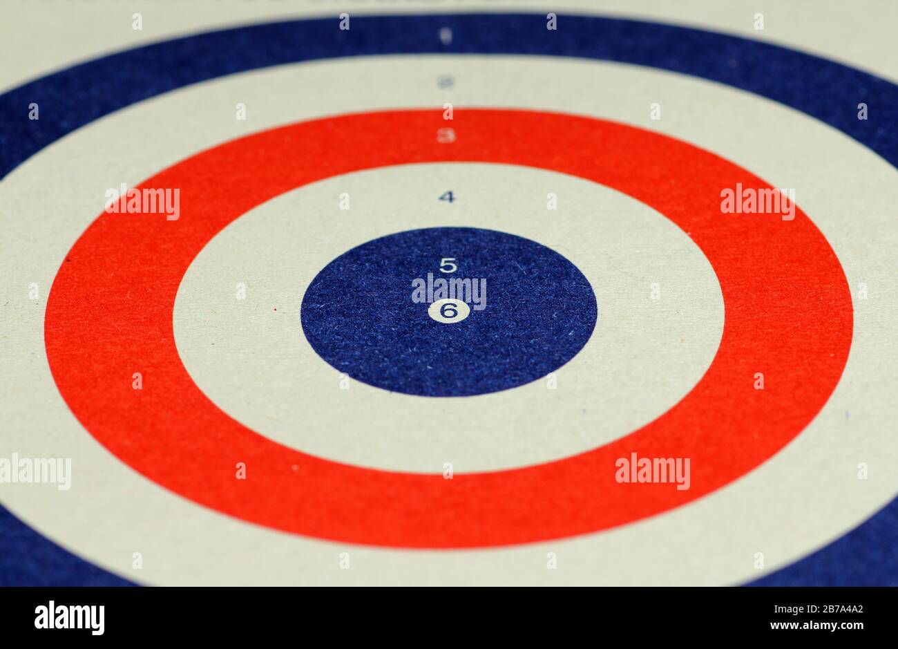 paper airgun target Stock Photo - Alamy
