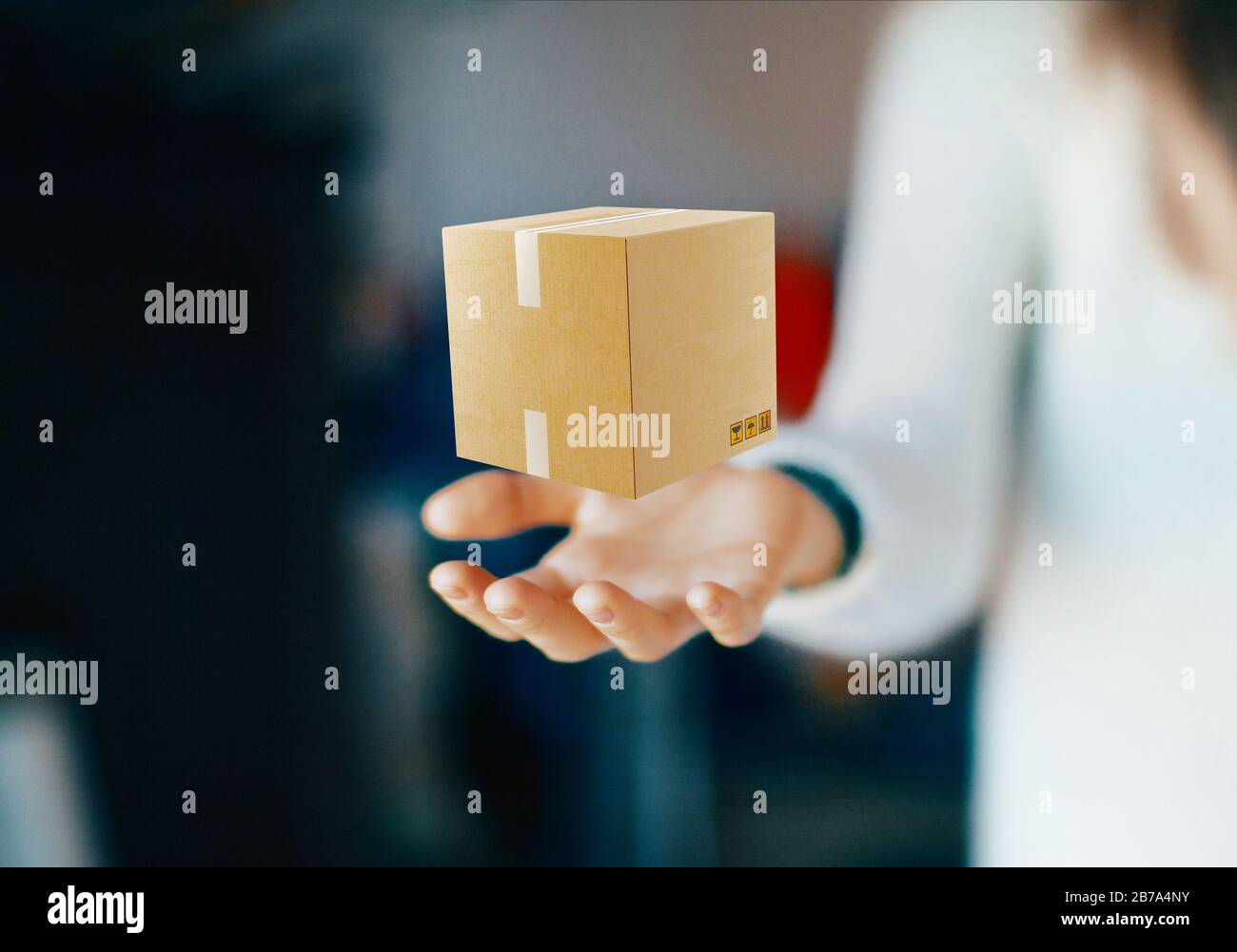 Boy post box hi-res stock photography and images - Alamy