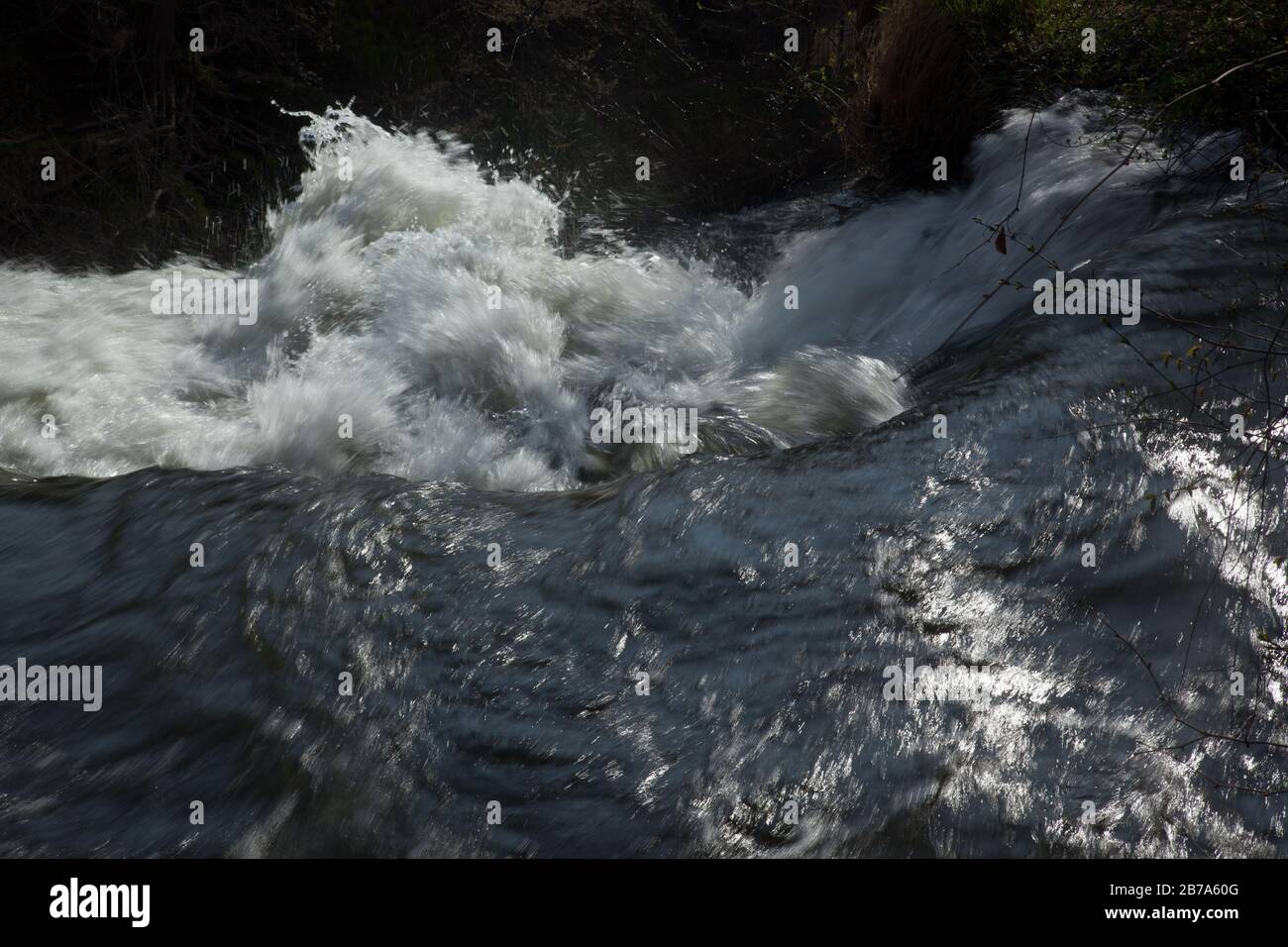 Cascading stream outdoors Stock Photo - Alamy