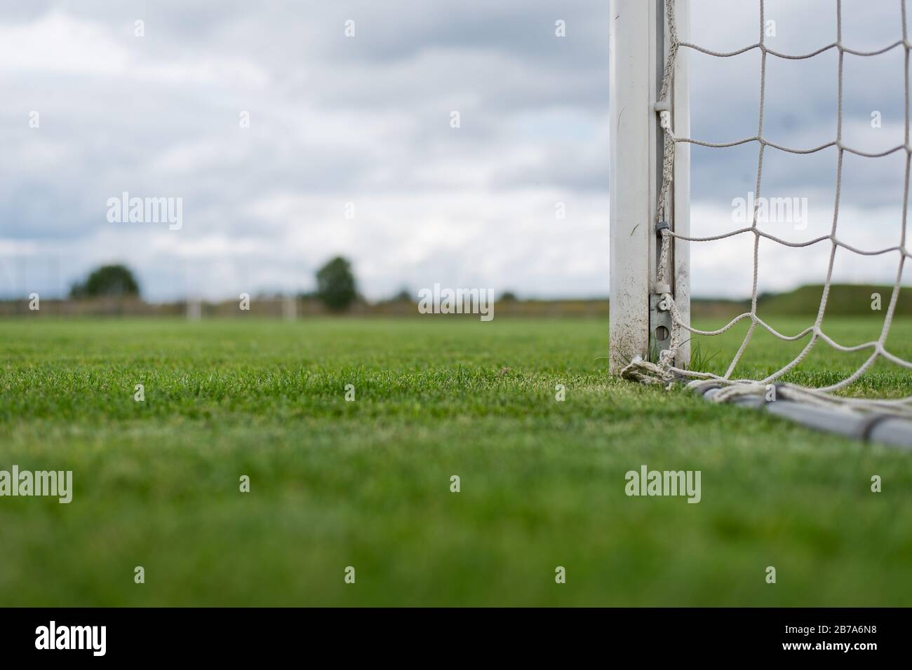 Cloud football goal net hi-res stock photography and images - Alamy