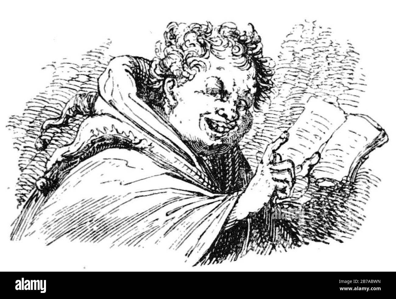 Gesta Romanorum - Swan - Wright - Title page illustration Stock Photo ...