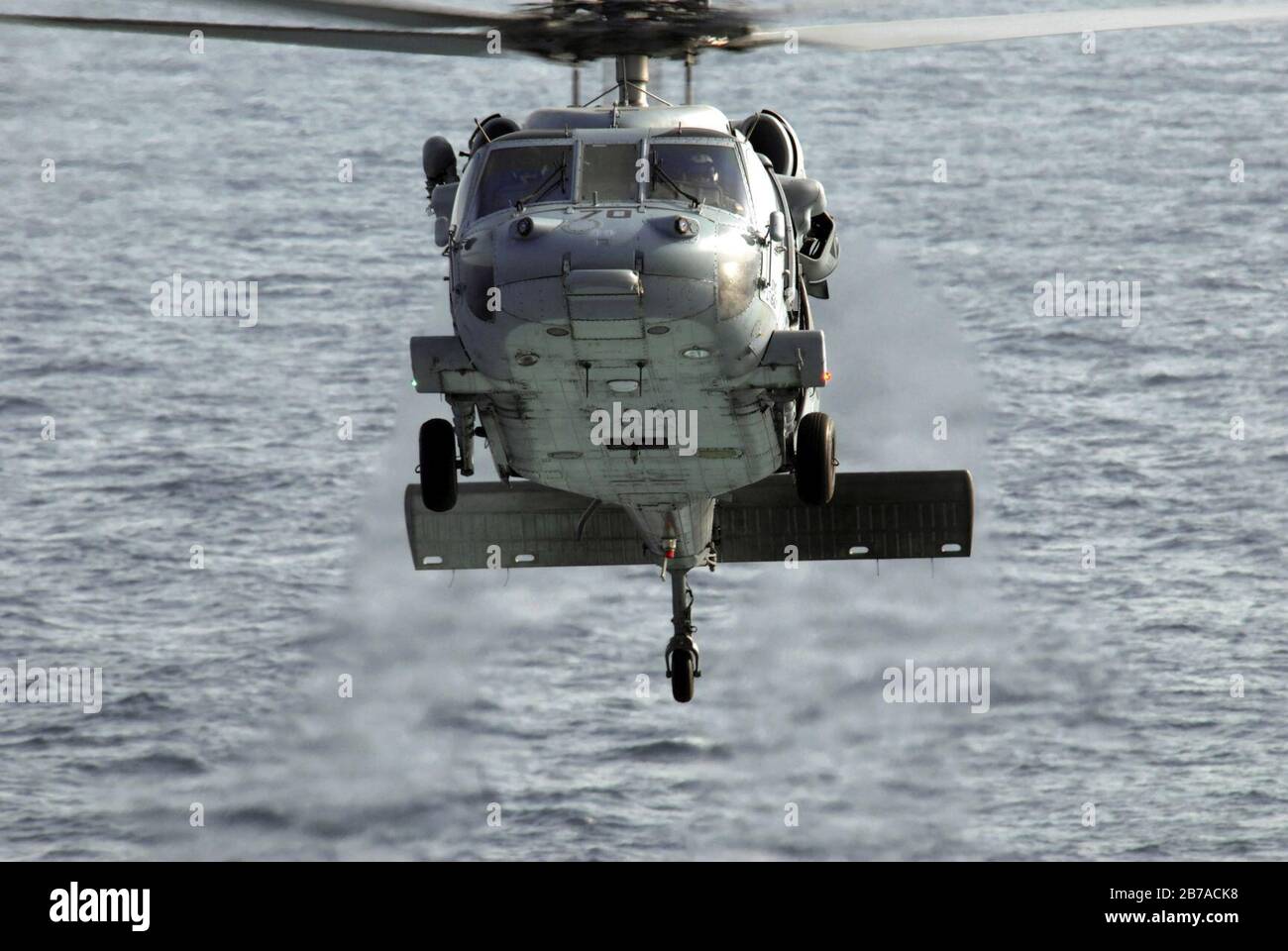Getting ready to receive cargo Stock Photo - Alamy