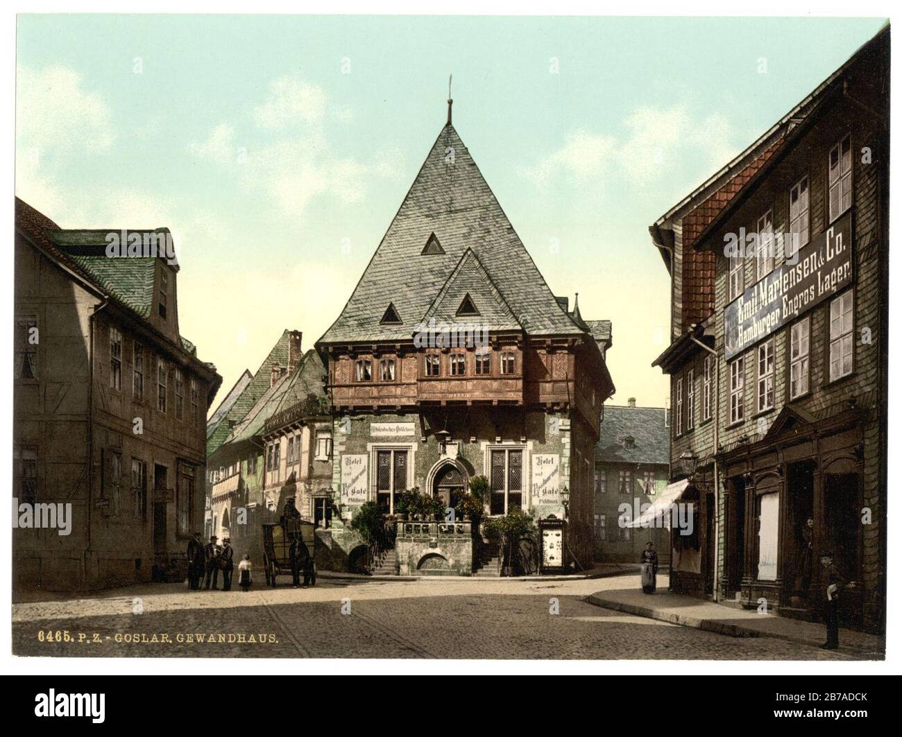 Gewandhaus (Cloth Hall), Goslar, Hartz, Germany Stock Photo - Alamy