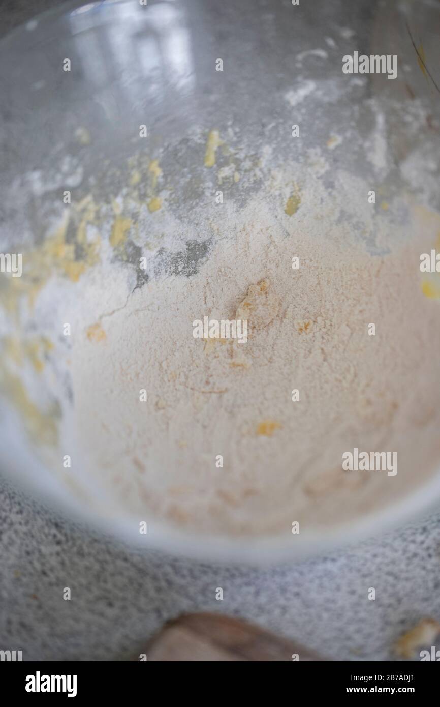 Kids making mess in kitchen hi-res stock photography and images - Alamy