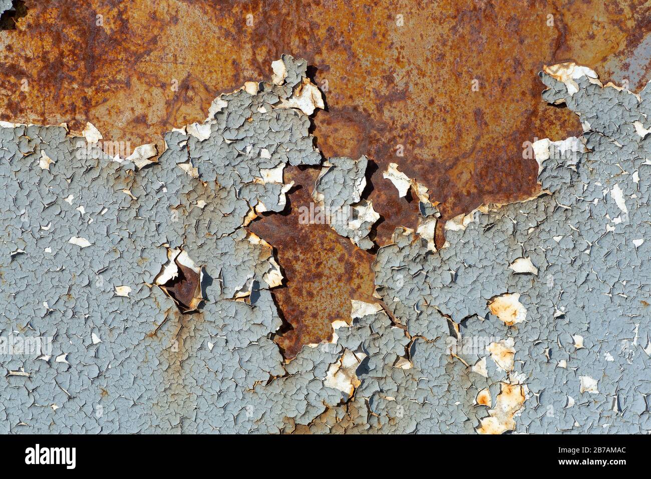 Old paint background. Texture and pattern of peeling dried old paint on ...