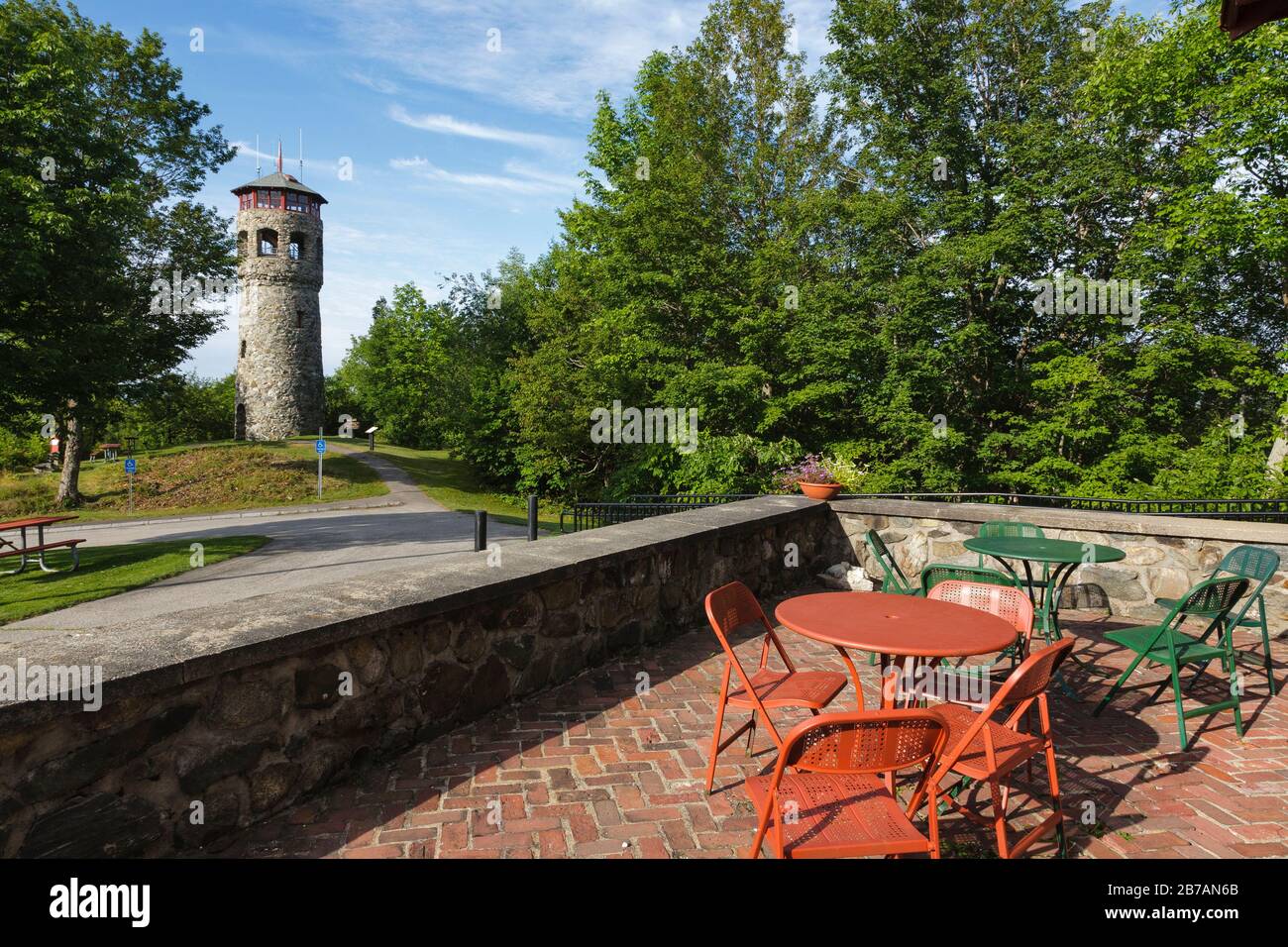 Weeks State Park - John Wingate Weeks Estate on the summit of Mt ...