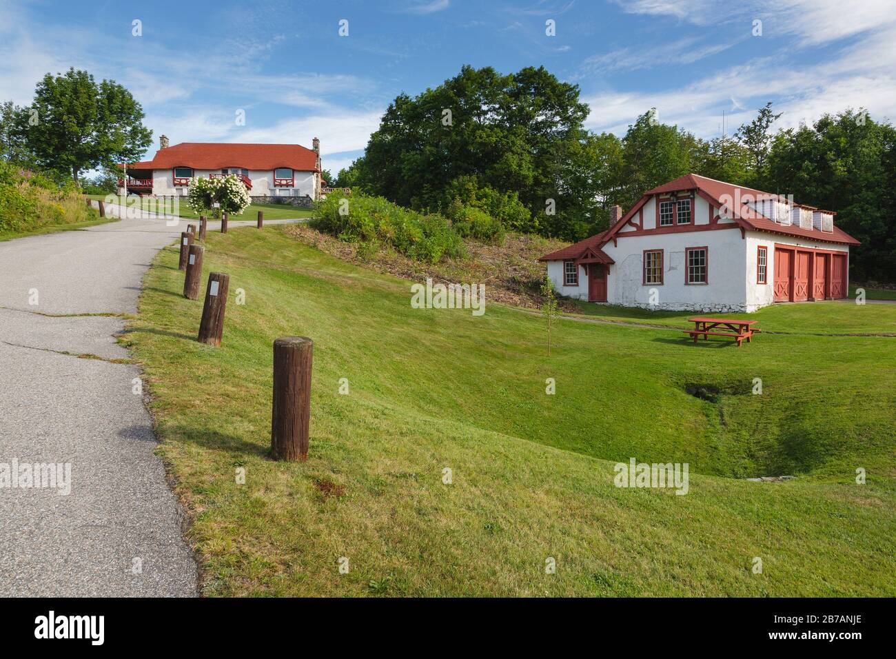Weeks State Park - John Wingate Weeks Estate on the summit of Mt ...