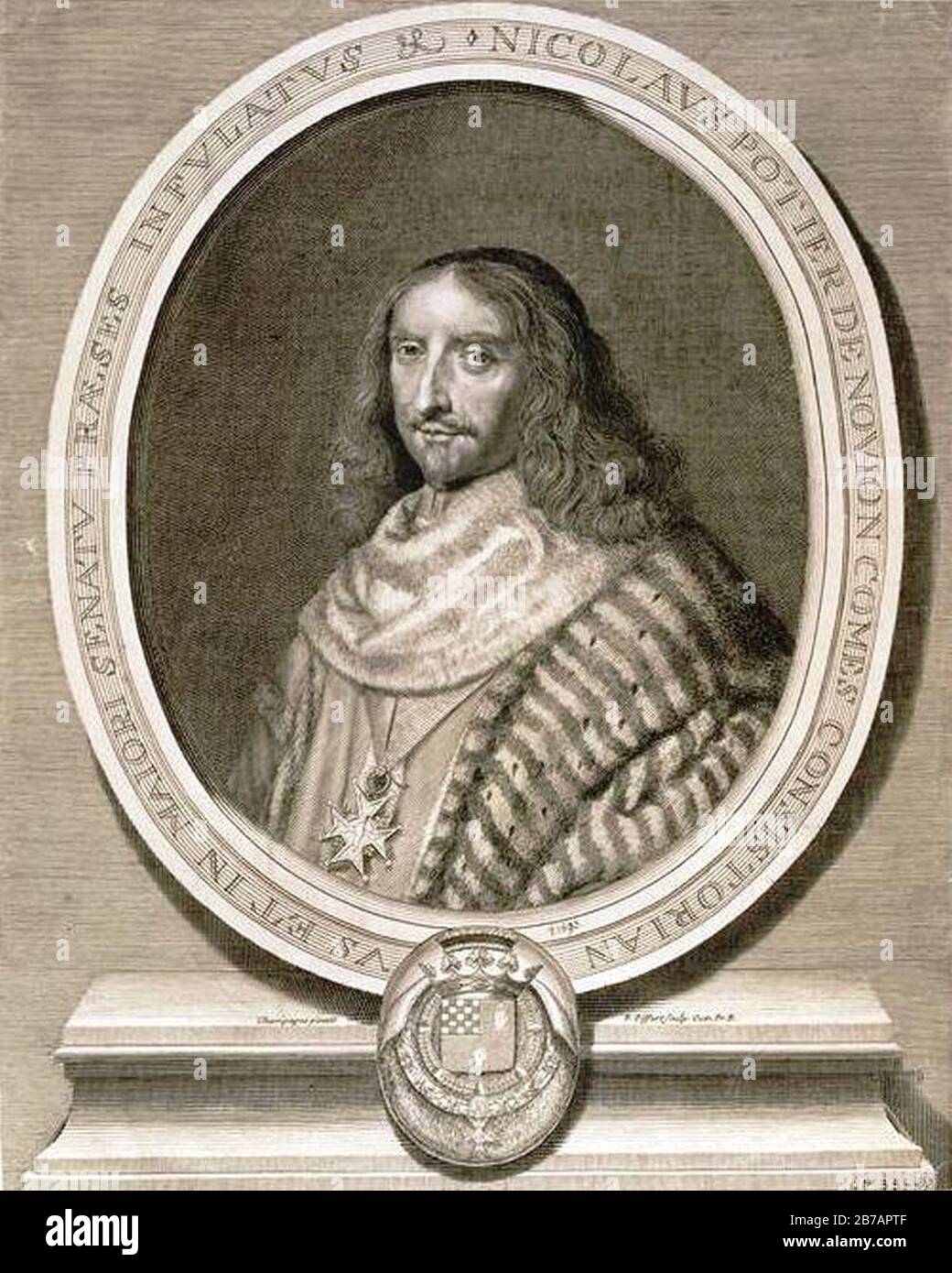 Giffart - Nicolas Potier, seigneur de Novion, premier président au ...