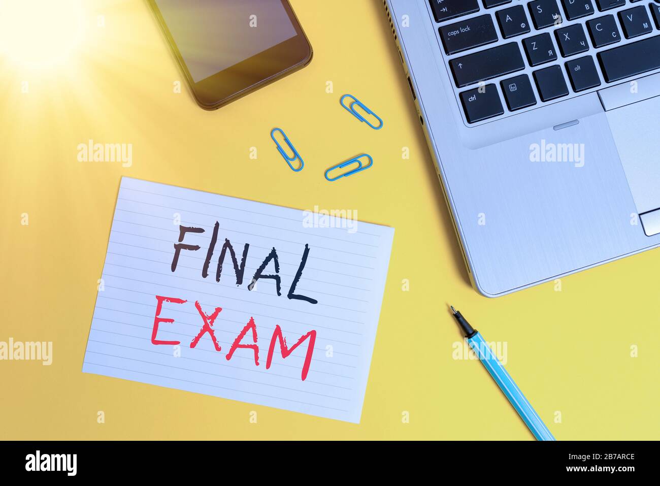 Final Exam Study