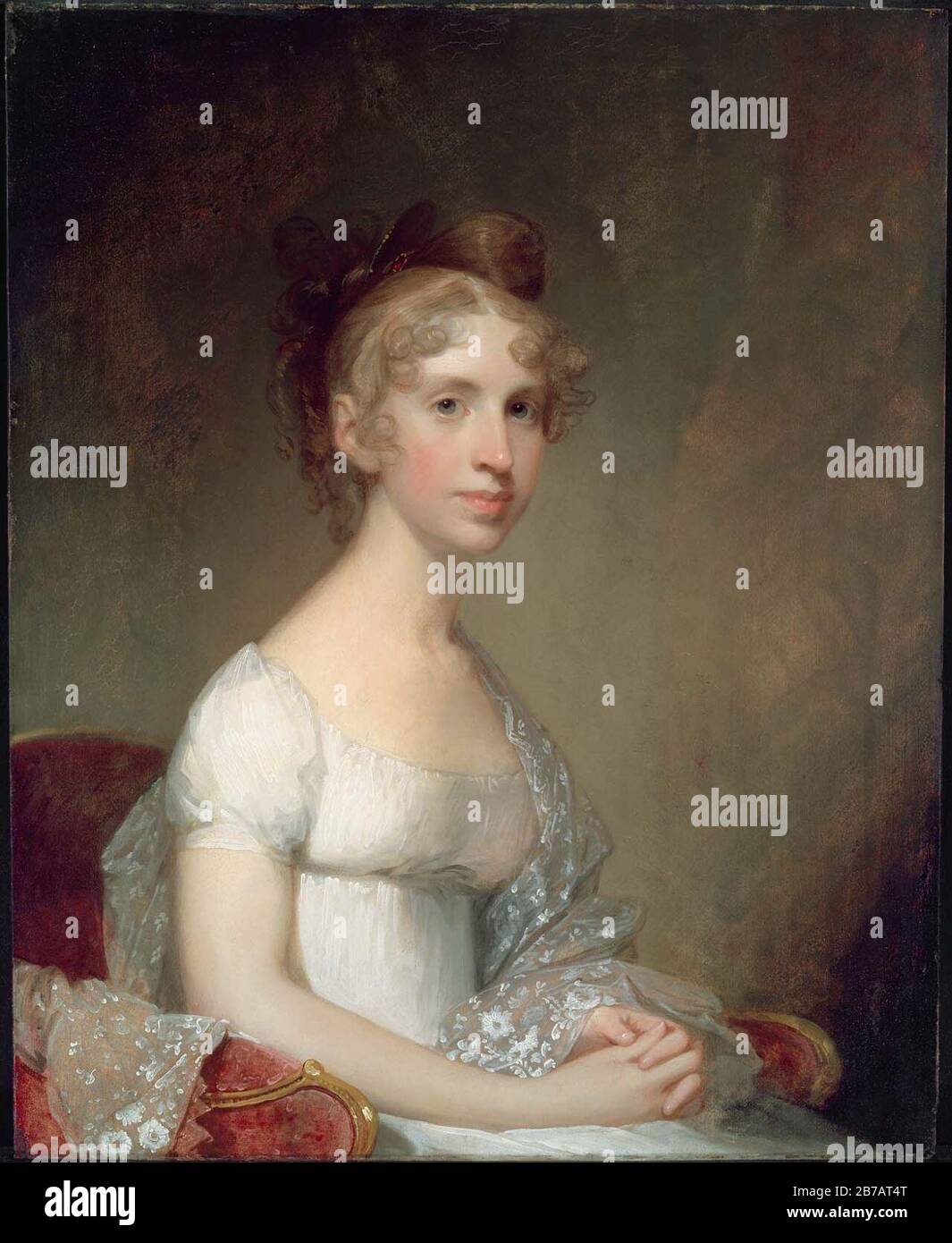 Gilbert Stuart - Anna Powell Mason (Mrs. Patrick Grant Stock Photo - Alamy