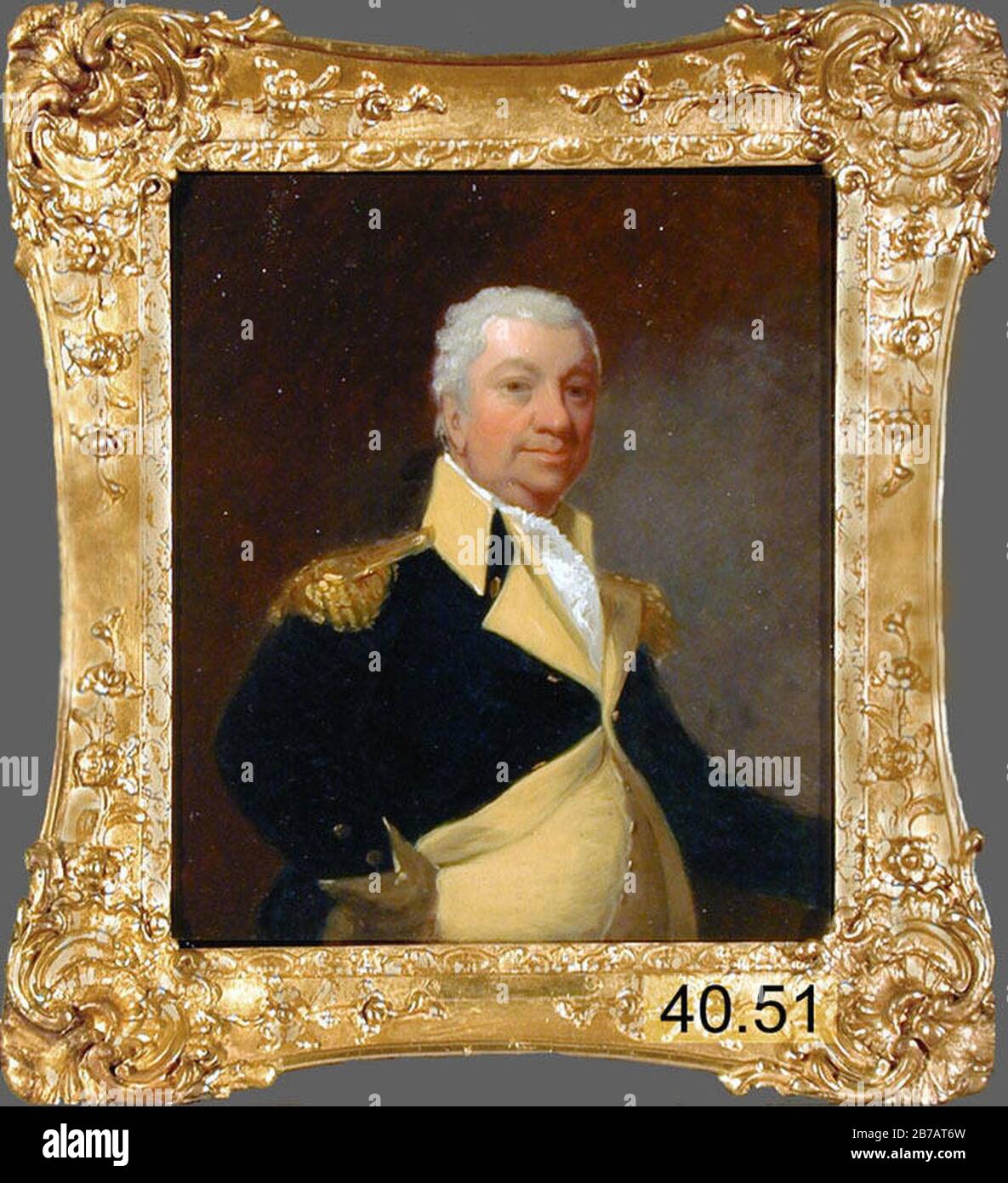 Gilbert Stuart - General Henry Knox Stock Photo - Alamy