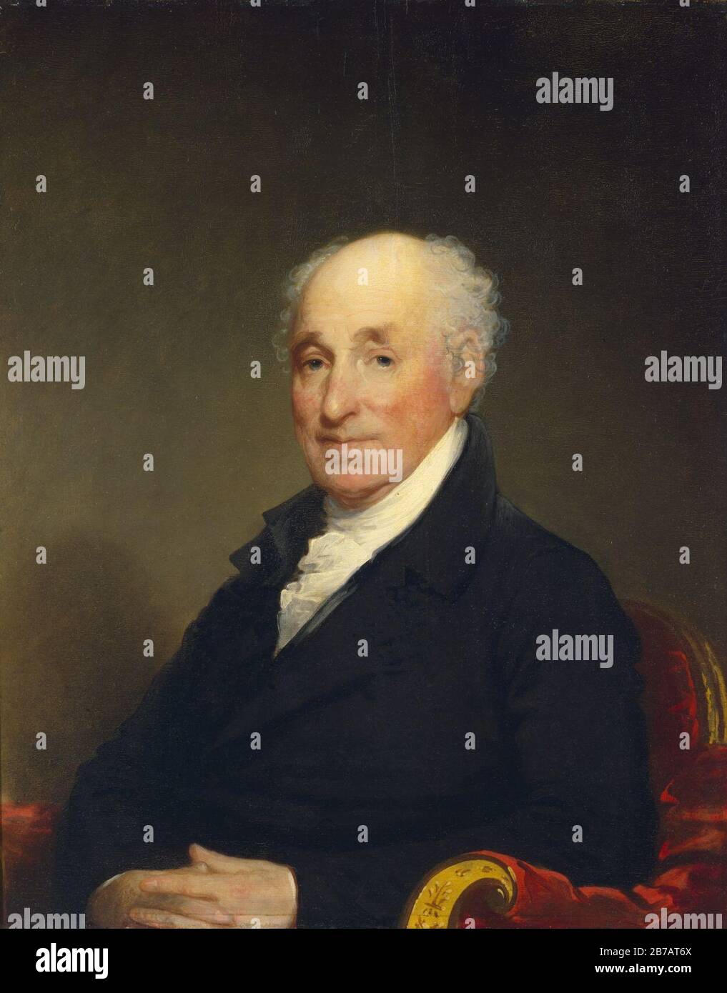Gilbert Stuart - General Amasa Stock Photo - Alamy
