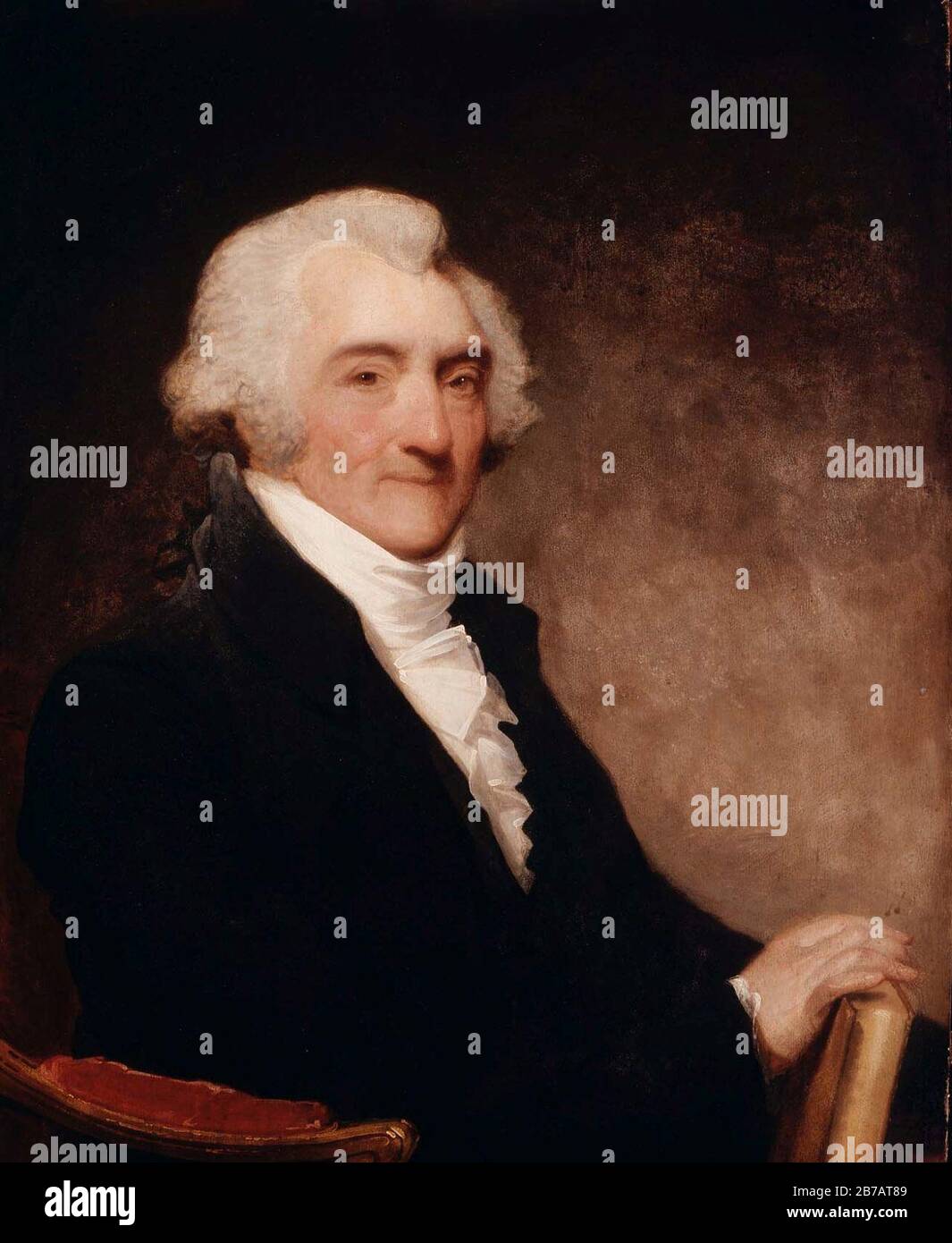 Gilbert Stuart - Governor James Sullivan Stock Photo - Alamy