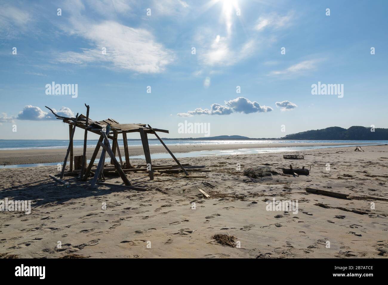 Sandy Point State Reservation on Plume Island in Ipswich, Massachusetts ...