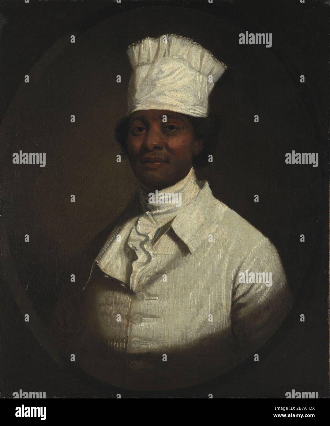 Gilbert Stuart - Portrait of George Washington's Cook Stock Photo - Alamy