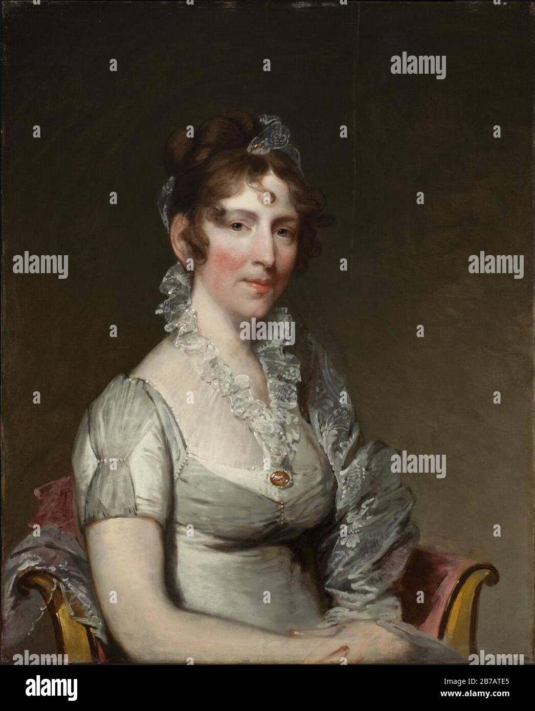 Gilbert Stuart - Portrait of Elizabeth Tuckerman, Mrs. Salisbury I ...