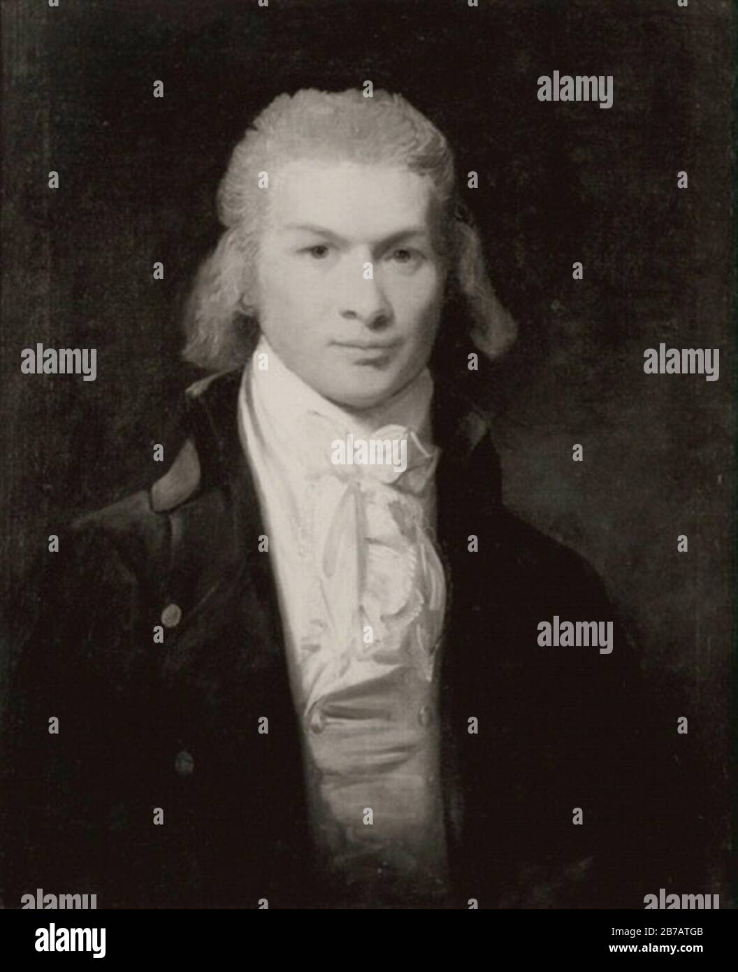 Gilbert Stuart - Portrait of William Williamson Stock Photo - Alamy