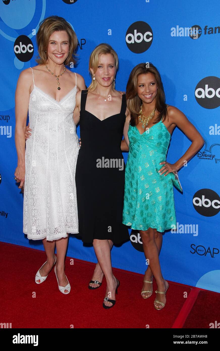 Brenda Strong, Felicity Huffman and Eva Longoria at the Disney ABC ...