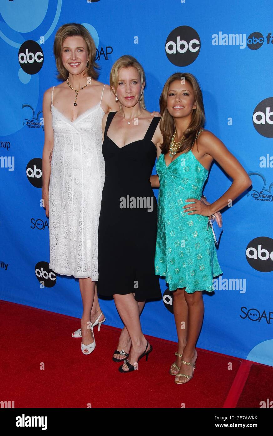 Brenda Strong, Felicity Huffman and Eva Longoria at the Disney ABC ...