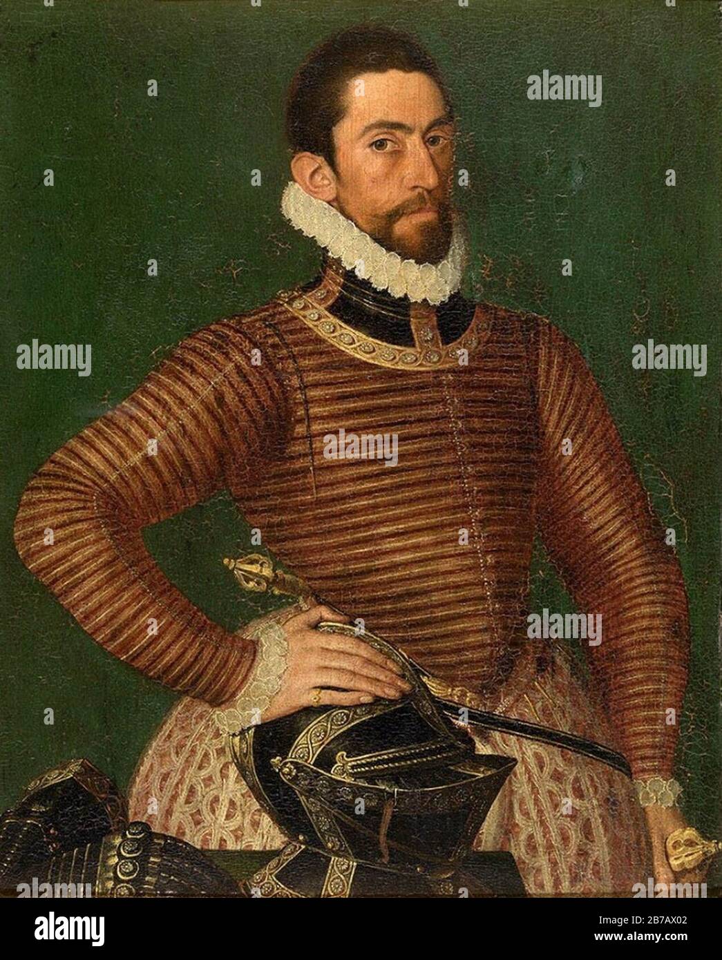 Gillis Claeissens (Attr.) - Presumed portrait of Gabriël Cambry Stock ...