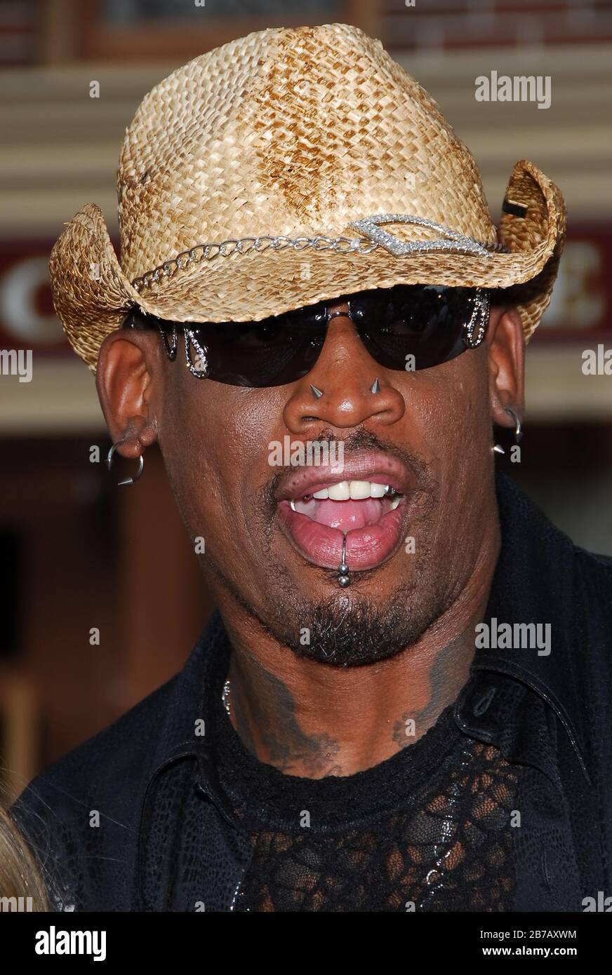 Dennis Rodman at the World Premiere of Walt Disney Pictures' "Pirates ...